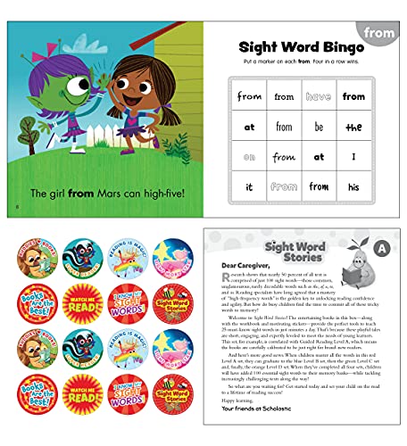 Sight Word Stories: Guided Reading Level A: Fun Books That Teach 25 Sight Words to Help New Readers Soar (Scholastic Guided Reading Level a)