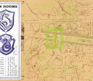 Marauder's Map Guide to Hogwarts (Harry Potter)