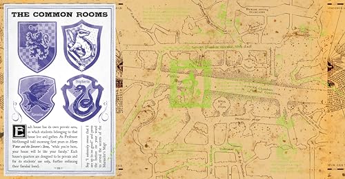 Marauder's Map Guide to Hogwarts (Harry Potter)