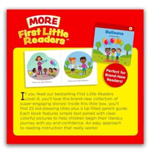 Scholastic First Little Readers: More Guided Reading Level A Books, Set of 25 Books