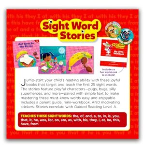 Sight Word Stories: Guided Reading Level A: Fun Books That Teach 25 Sight Words to Help New Readers Soar (Scholastic Guided Reading Level a)