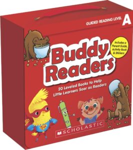 teaching resources buddy readers (parent pack): level a: 20 leveled books for little learners