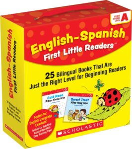 english-spanish first little readers: guided reading level a (parent pack): 25 bilingual books that are just the right level for beginning readers