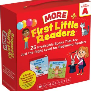 Scholastic First Little Readers: More Guided Reading Level A Books, Set of 25 Books