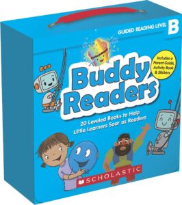 scholastic teaching resources (teaching strategies) buddy readers (parent pack): level b: 20 leveled books for little learners