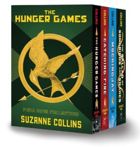 hunger games 4-book hardcover box set (the hunger games, catching fire, mockingjay, the ballad of songbirds and snakes)