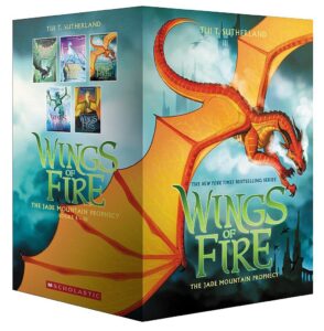 wings of fire box set, the jade mountain prophecy (books 6-10)