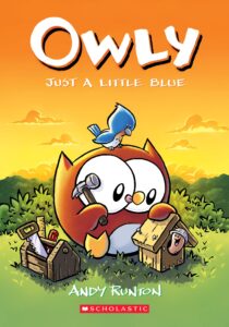 just a little blue: a graphic novel (owly #2) (2)