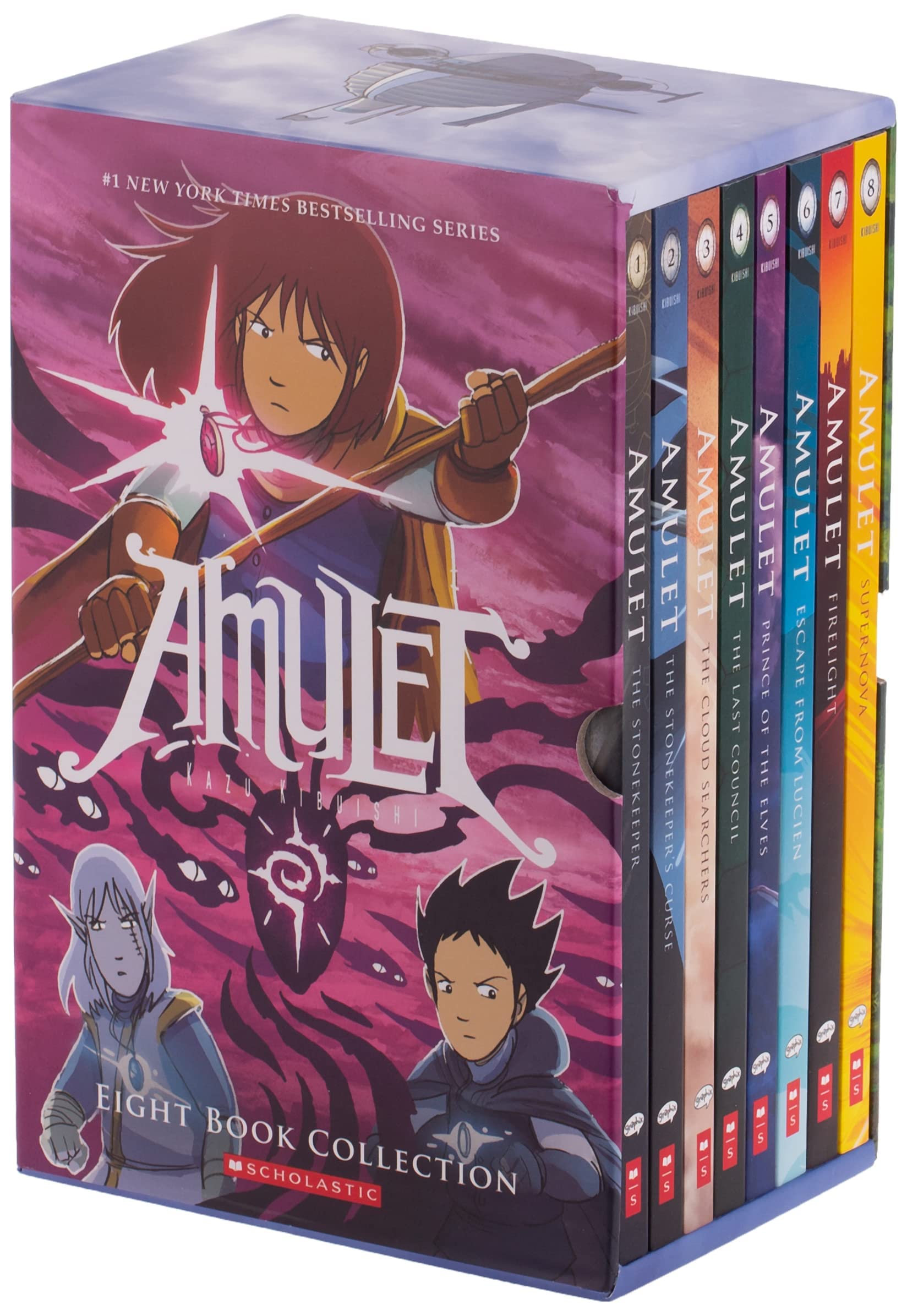 Amulet #1-8 Box Set