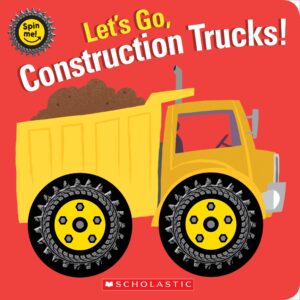 let's go, construction trucks! (spin me!)