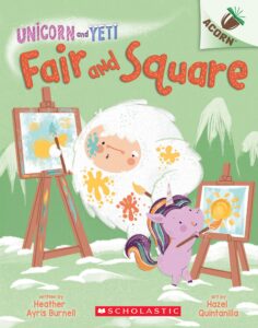 fair and square: an acorn book (unicorn and yeti #5) (5)