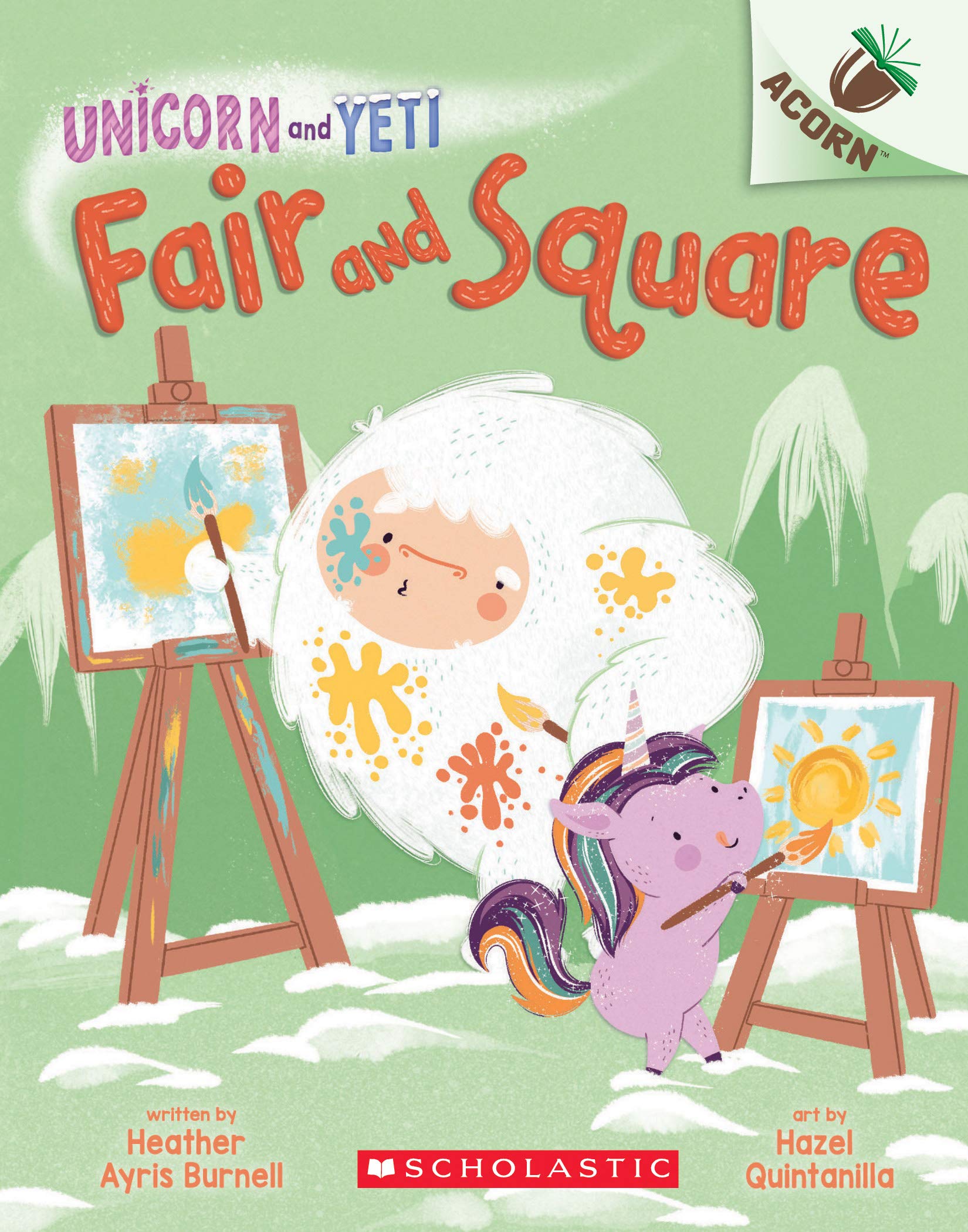 Fair and Square: An Acorn Book (Unicorn and Yeti #5) (5)