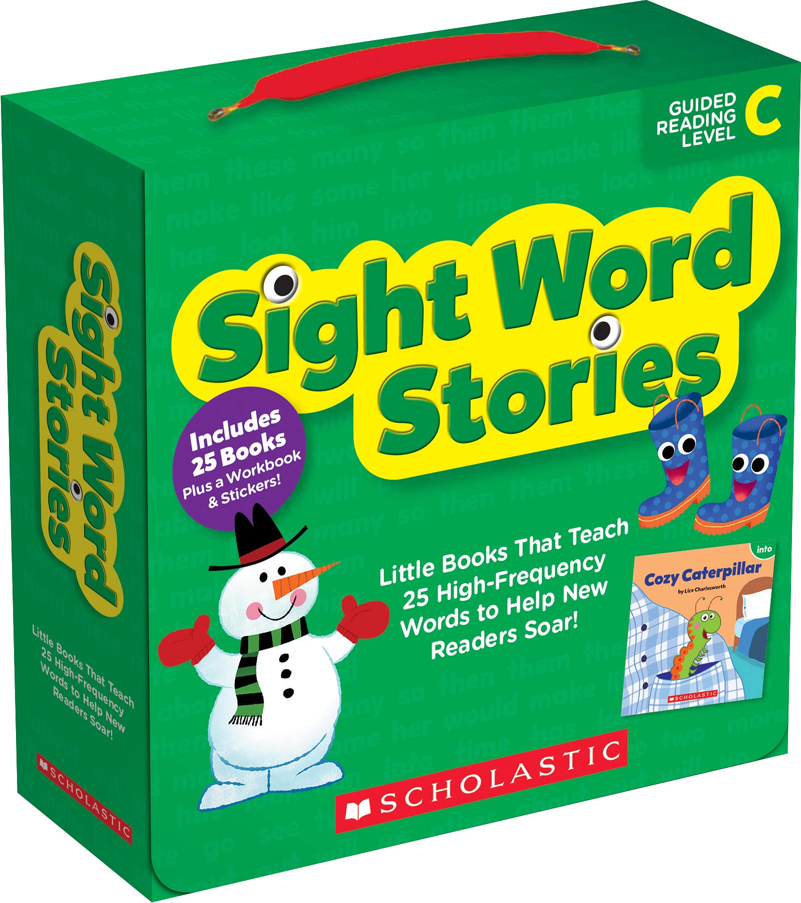 Sight Word Stories: Level C (Parent Pack): Fun Books That Teach 25 Sight Words to Help New Readers Soar (Scholastic Guided Reading Level C)