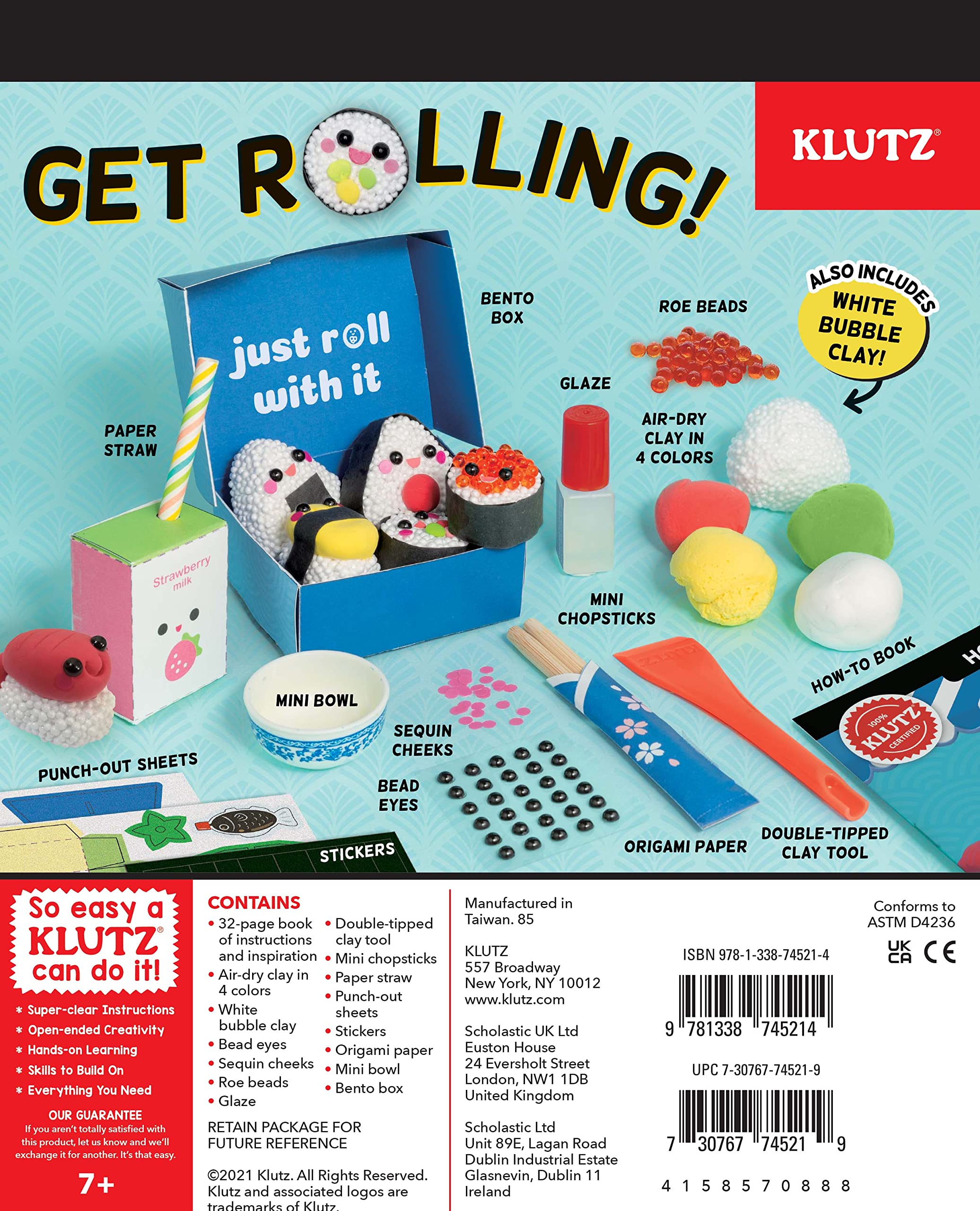 KLUTZ Mini Sushi Bar Craft Kit