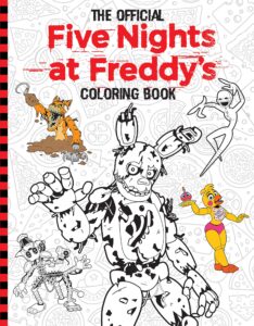 five nights at freddy's official coloring book: an afk book