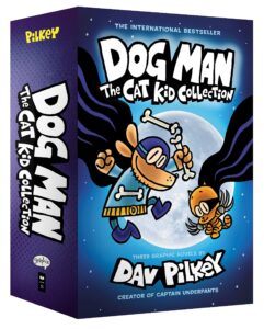 dog man: the cat kid collection: from the creator of captain underpants (dog man #4-6 box set)