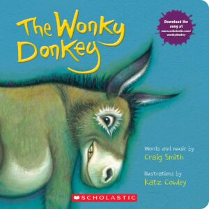 the wonky donkey (board book)