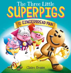 the three little superpigs and the gingerbread man