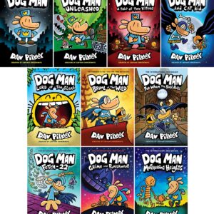 Dog Man Books Series Set 1-10