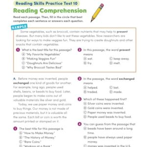 Scholastic Success with Reading Tests Grade 3 Workbook