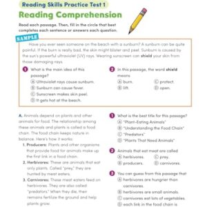 Scholastic Success with Reading Tests Grade 5 Workbook