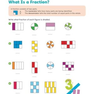 Scholastic Success with Fractions Grade 4 Workbook