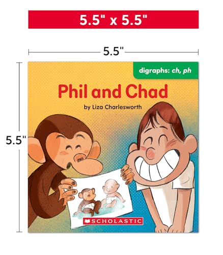 Scholastic Laugh-A-Lot Phonics: Blends & Digraphs (Parent Pack) Boxed Set, Paperback, 12 per Pack (SC-736582)