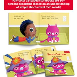 Laugh-A-Lot Phonics: Short Vowels (Parent Pack): 12 Engaging Books That Teach Key Decoding Skills to Help New Readers Soar