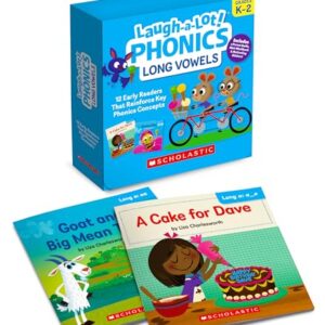 Laugh-A-Lot Phonics: Long Vowels (Parent Pack): 12 Engaging Books That Teach Key Decoding Skills to Help New Readers Soar