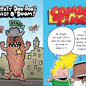 The Captain Underpants Double-Crunchy Book o' Fun: Color Edition (From the Creator of Dog Man)