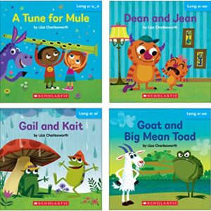 Laugh-A-Lot Phonics: Long Vowels (Parent Pack): 12 Engaging Books That Teach Key Decoding Skills to Help New Readers Soar