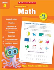 scholastic success with math grade 4 workbook