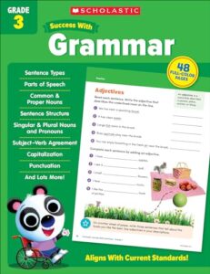 scholastic success with grammar grade 3 workbook