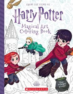 magical art coloring book (harry potter)