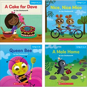 Laugh-A-Lot Phonics: Long Vowels (Parent Pack): 12 Engaging Books That Teach Key Decoding Skills to Help New Readers Soar