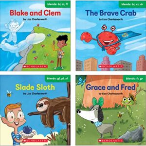 Scholastic Laugh-A-Lot Phonics: Blends & Digraphs (Parent Pack) Boxed Set, Paperback, 12 per Pack (SC-736582)