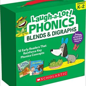 Scholastic Laugh-A-Lot Phonics: Blends & Digraphs (Parent Pack) Boxed Set, Paperback, 12 per Pack (SC-736582)