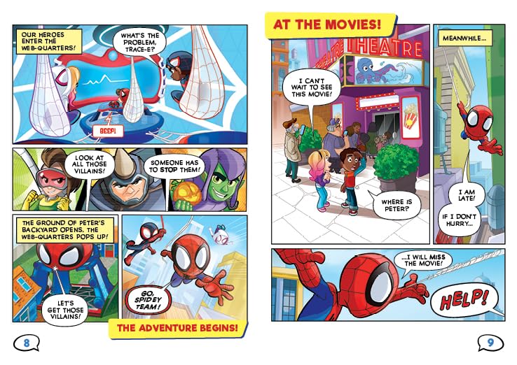 Spidey and His Amazing Friends: Team Spidey Does It All!: My First Comic Reader!