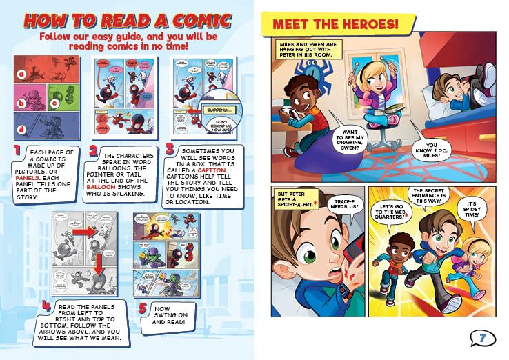 Spidey and His Amazing Friends: Team Spidey Does It All!: My First Comic Reader!