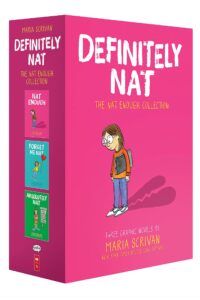 definitely nat: a graphic novel box set (nat enough #1-3)