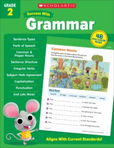 scholastic success with grammar grade 2 workbook