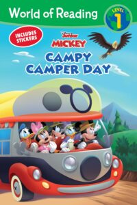 mickey mouse mixed-up adventures: campy camper day (world of reading)