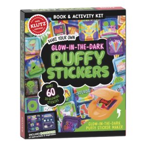 klutz make your own glow-in-the-dark puffy stickers