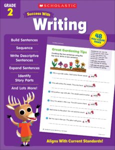 scholastic success with writing grade 2 workbook