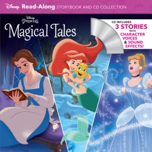 disney princess magical tales readalong storybook and cd collection