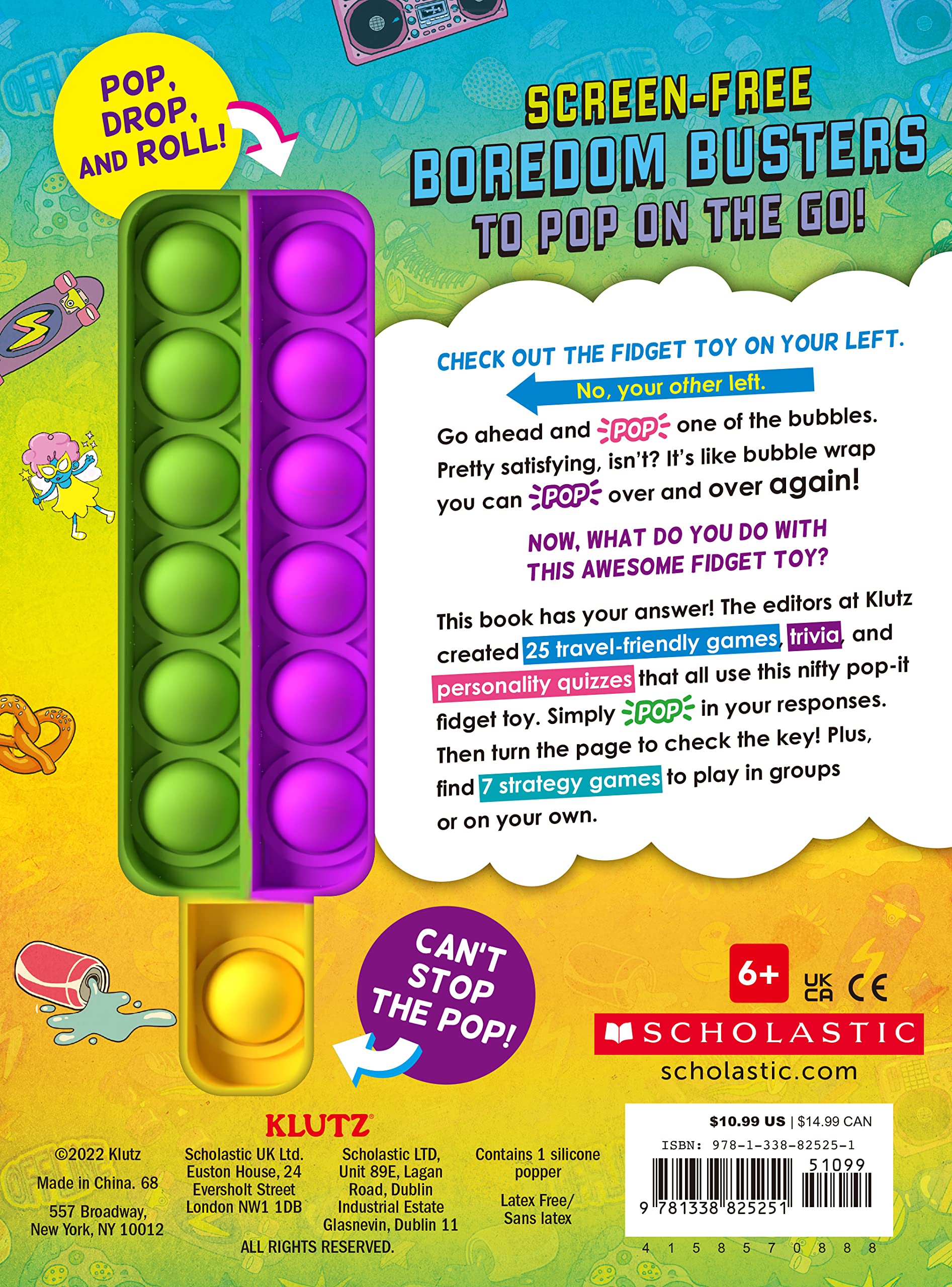 Pop-It Challenge Activity Book