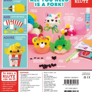 KLUTZ Mini Pom-Pom Food Animals Craft Kit