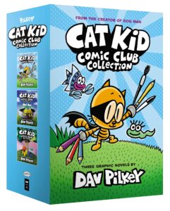 the cat kid comic club collection: from the creator of dog man (cat kid comic club #1-3 boxed set)