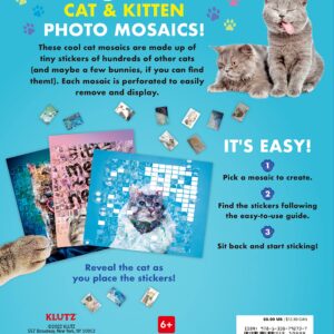 Klutz Sticker Photo Mosaic: Cats & Kittens Small