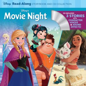 disney's movie night read-along storybook and cd collection: 3-in-1 feature animation bind-up